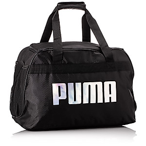 PUMA unisex adult Evercat Defiance Duffel Bags, Black, One Size US