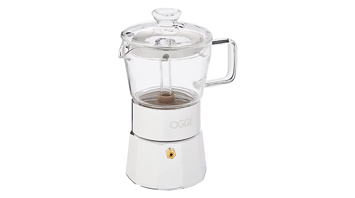 Oggi Stovetop Espresso Maker - 4 Cup Moka Pot