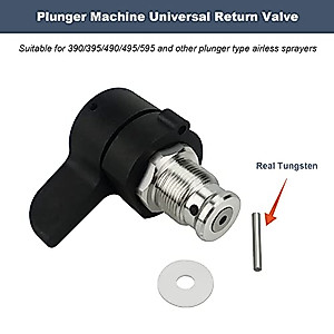 235014 Airless Prime Spray Valve Drain Dump Valve Repair Kit for Graco 390 395 490 495 595 Aftermarket Airless Paint Sprayer