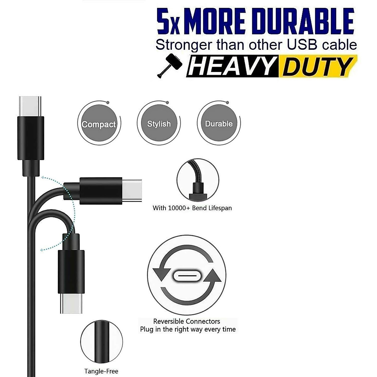 USB C WH-1000XM4 Headphone Charger WH-1000XM3 Charging Cable Power Cord Compatible with Sony WH-1000XM4 WH-1000XM5 WH-1000XM3 WH-XB700 WH-XB900N MDR-XB950BT MDR-ZX770BN WH-XB910N WH-CH700N Headphones
