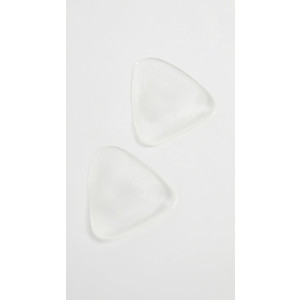 Heidi Klum Women's Triangle Insert Bra Pads, Clear, One Size