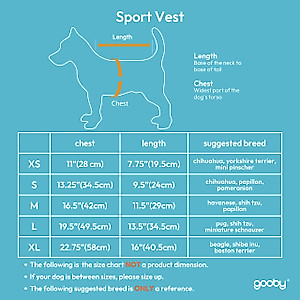 Gooby Sports Vest Dog Jacket - Pink, Small - Reflective Dog Vest with D Ring Leash - Warm Fleece Lined Small Dog Sweater, Hook and Loop Closure - Dog Clothes for Small Dogs Boy or Girl Dog Sweater
