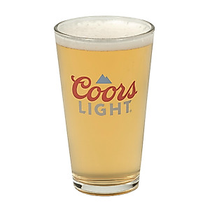 LORD'S ROCKS Coors Light 16oz Pint Glass - Set of 4 Authentically Licensed Compatible