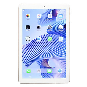 aqxreight 10.1 Inch Tablet 4GB RAM 64GB ROM Tablet 100-240V 5G WiFi Dual Card Dual Standby 2MP Front 5MP Rear Reading for Android 10 (U.S. regulations)