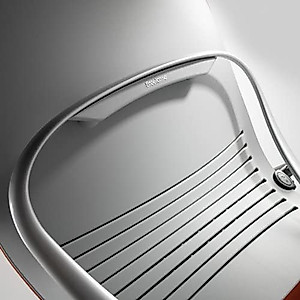 Steelcase Leap 46216179S Office Desk Chair, Black Leather