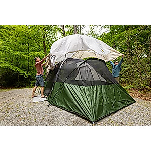 Slumberjack Aspen Grove 8 Person Hybrid Dome Family Camping Tent