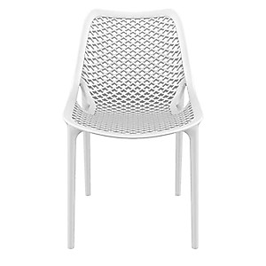 Air Outdoor Dining Chair White