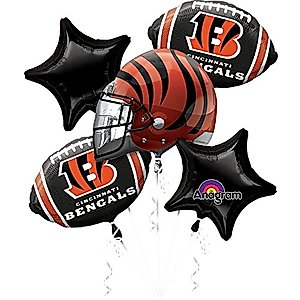 Anagram Bouquet Bengals, One size, Multicolor