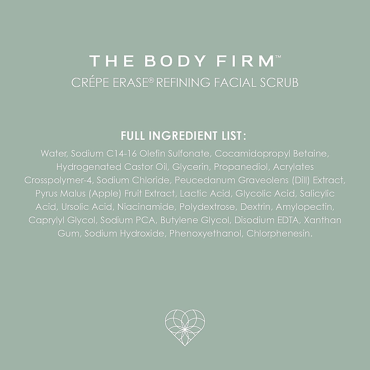 Crepe Erase Refining Facial Scrub with TruFirm Complex for Dry, Crinkly Skin - Promotes Healthy Collagen and Elastin - 6oz