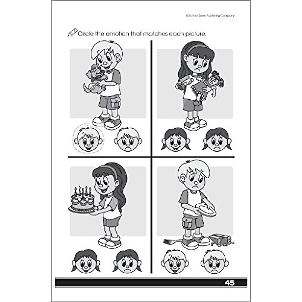 School Zone - Get Ready for Preschool Workbook - Ages 3 to 6, Letters, Numbers, Colors, Counting, Rhyming, Patterns, Matching, and More (School Zone Little Get Ready!™ Book Series)