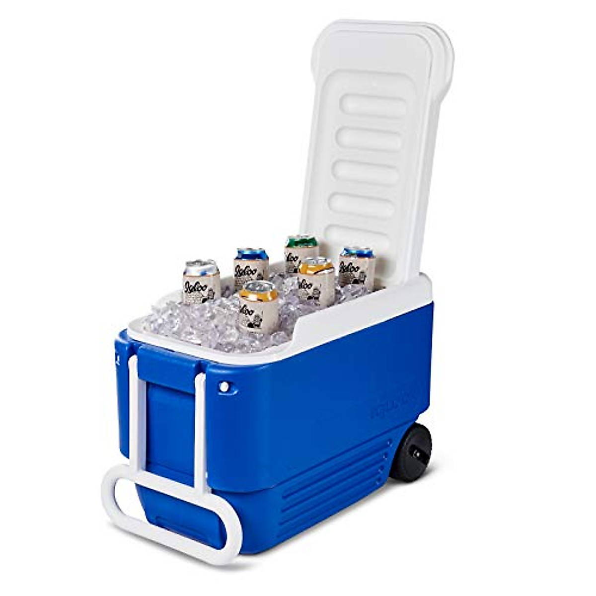 Igloo 38 Quart Wheelie Cooler,blue (22.875”L X 12.875”W X 15.875”H)