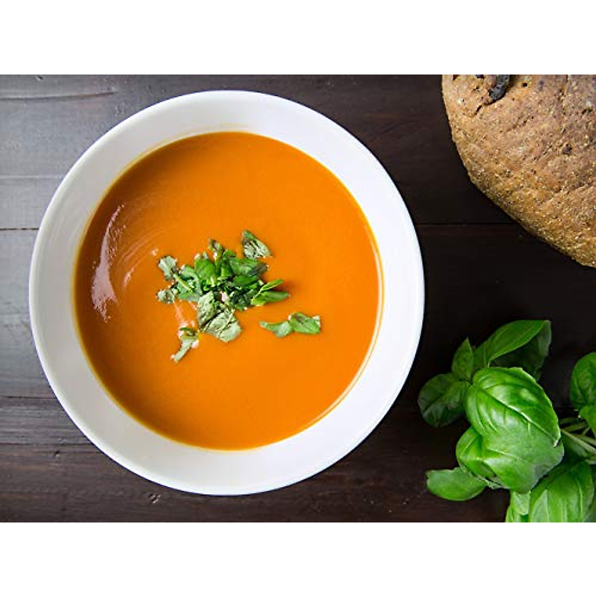 HARMAN & CO Soup Cereal Salad Bowl, Small 5.5” (20oz), Microwave & Dishwasher Safe, Frost White (Set of 6 Bowls)