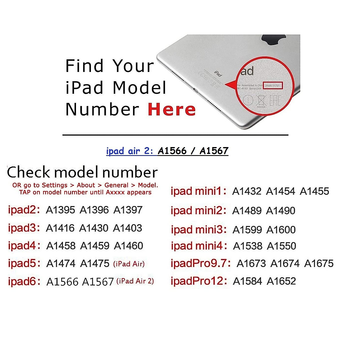 TTIMORE A1547 Replacement Battery for iPad Air 2 7340mAh 3.76V