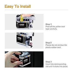 E-Z Ink (TM Compatible Ink Cartridge Replacement for Brother LC-103XL LC103XL LC103 XL LC103BK High Yield Compatible with DCP-J4110DW DCP-J152W MFC-J285DW MFC-J870DW MFC-J245 MFC-J4310DW (2 Black)
