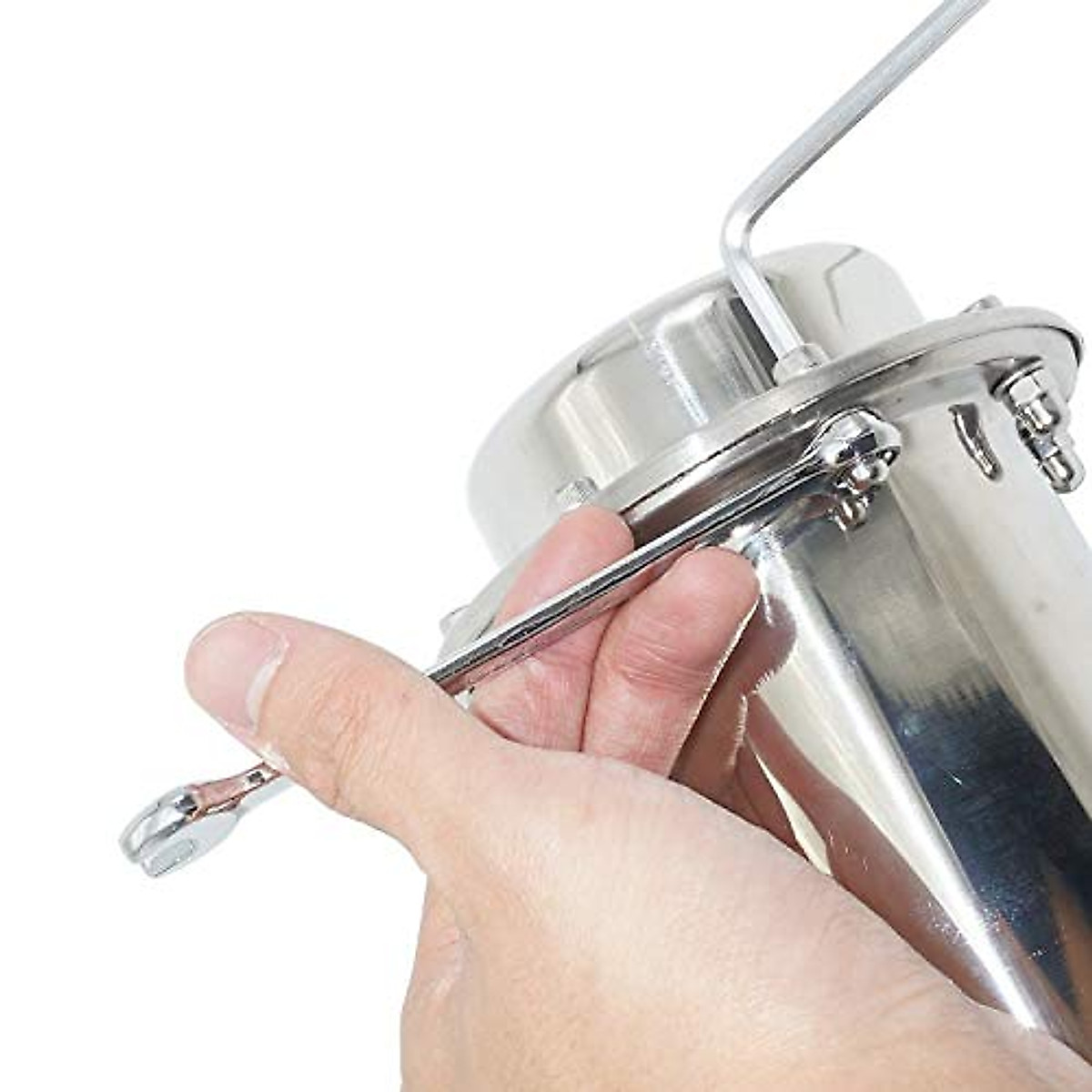 Jasni Time Capsule Stainless Steel Waterproof Container(7.6 Inch)