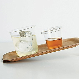 KINTO 45137 Non-Slip Tray, 12.6 x 9.4 inches (320 x 240 mm), Willow Wooden Tray