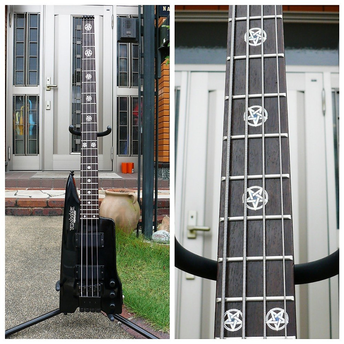 Jockomo Pentagram Guitar Inlay Sticker