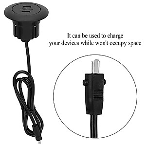 NDNCZDHC Sofa Dual USB Charger, Power Socket Dual USB Phone Charging Ports or Power Recliner Chair, Electric Sofa, Phone Charging Port for Home