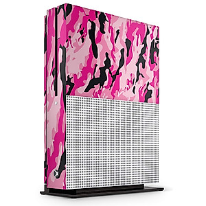 giZmoZ n gadgetZ Xbox One S Pink CAMO Console Skin Decal Sticker + 2 Controller Skins
