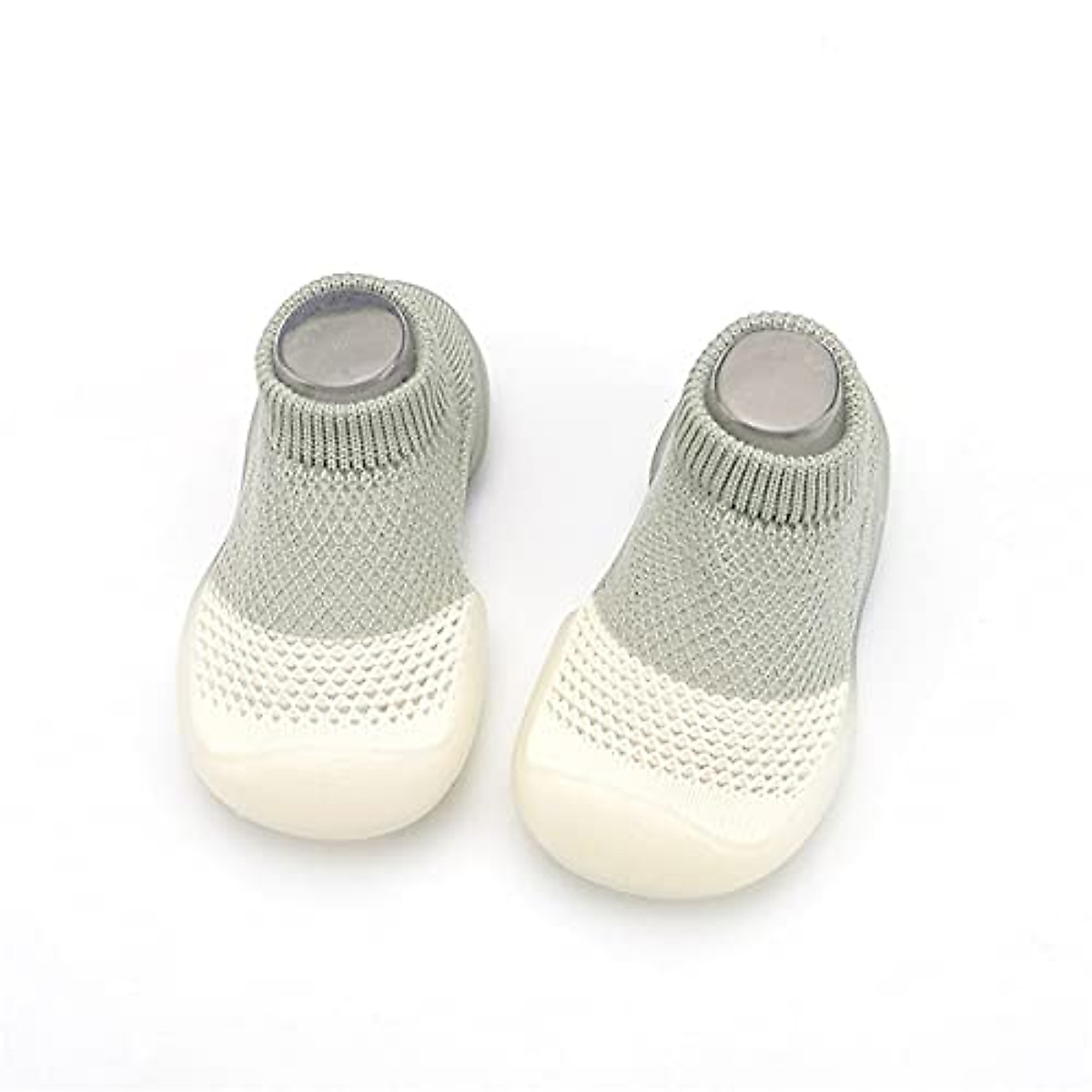 Baby Walking Shoes Toddler First Walkers Non-Slip Soft Sole Slip-On Sneakers Casual Summer Mesh Lightweight Sock Shoe (Army Green, toddler, men, 2_years, age_range, us_footwear_size_system, 4_years, medium)