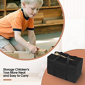 Ligebul Storage Bag for Giant Tumble Tower Games Block,Carry Case for Large Tumbling Timber Replacement Bag Only- Storage 54 Pieces