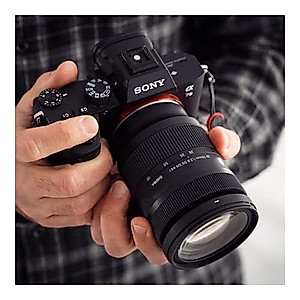 Sigma 28-70mm f/2.8 DG DN Contemporary Lens for Sony E Bundle with Rugged Mini 1TB External Hard Drive and 64GB SD Card (3 Items)