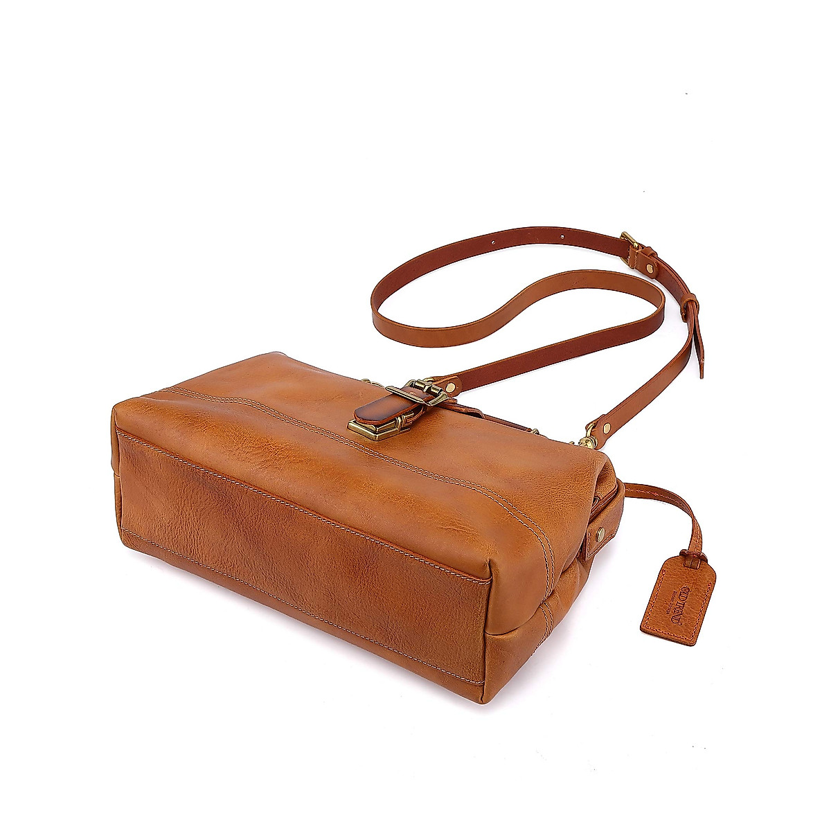 OLD TREND Genuine Leather Doctor Satchel (Chestnut)