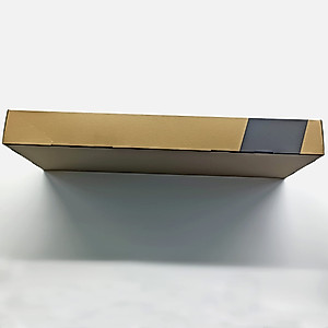 KES 30-Inch Kitchen Pan Pot Rack Wall Mounted Hanging Storage Organizer Wall Shelf with Hooks Matte Black, KUR215S75A-BK