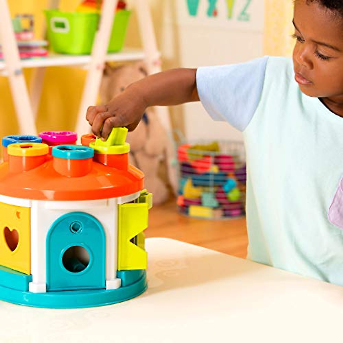 Battat Shape & Color Sorting Toy for Kids 2 Years+