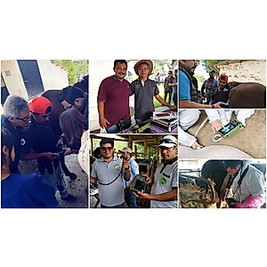 SWR Dawei Vet Ultrasound Machine Portable Veterinary Handheld Scanner B-Ultra Sound Lightweight Ultrasound Pregnancy Tester with Waterproof Probe for Pig,Sheep,Dog use (Back Fat Probe)