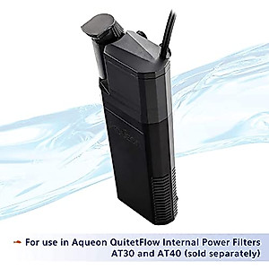 Aqueon 6 Count Replacement Internal Filter Cartridges, Large, for QuietFlow Internal Filter AT30 and AT40