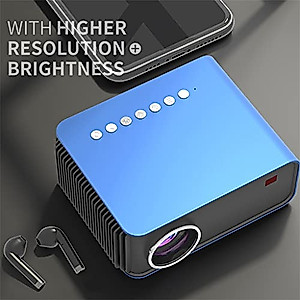 LDCHNH Mini Projector 3600 Lumens Support 1080P LED Big Screen Home Theater Smart Video Beamer
