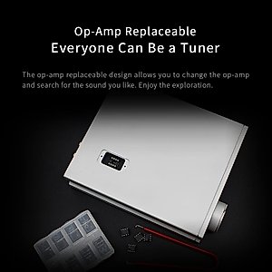 aune X8 18th Anniversary Edition-BT DAC/Hi-Res 768k/32bit DSD512/Op-Amp Replaceable, FPGA, USB/COAX/OPT, Bluetooth5.1 aptX-HD LDAC/RCA Preamp&Line Out/TRS Out, for PC/Phone OTG/player (Black)