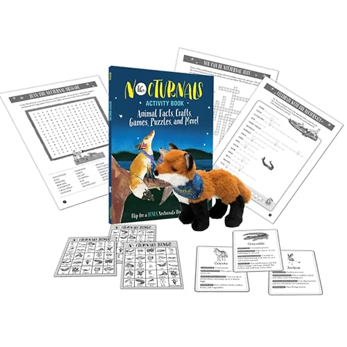 The Nocturnals Adventure Activity Box: Chapter Book, Plush Toy and Activity Book