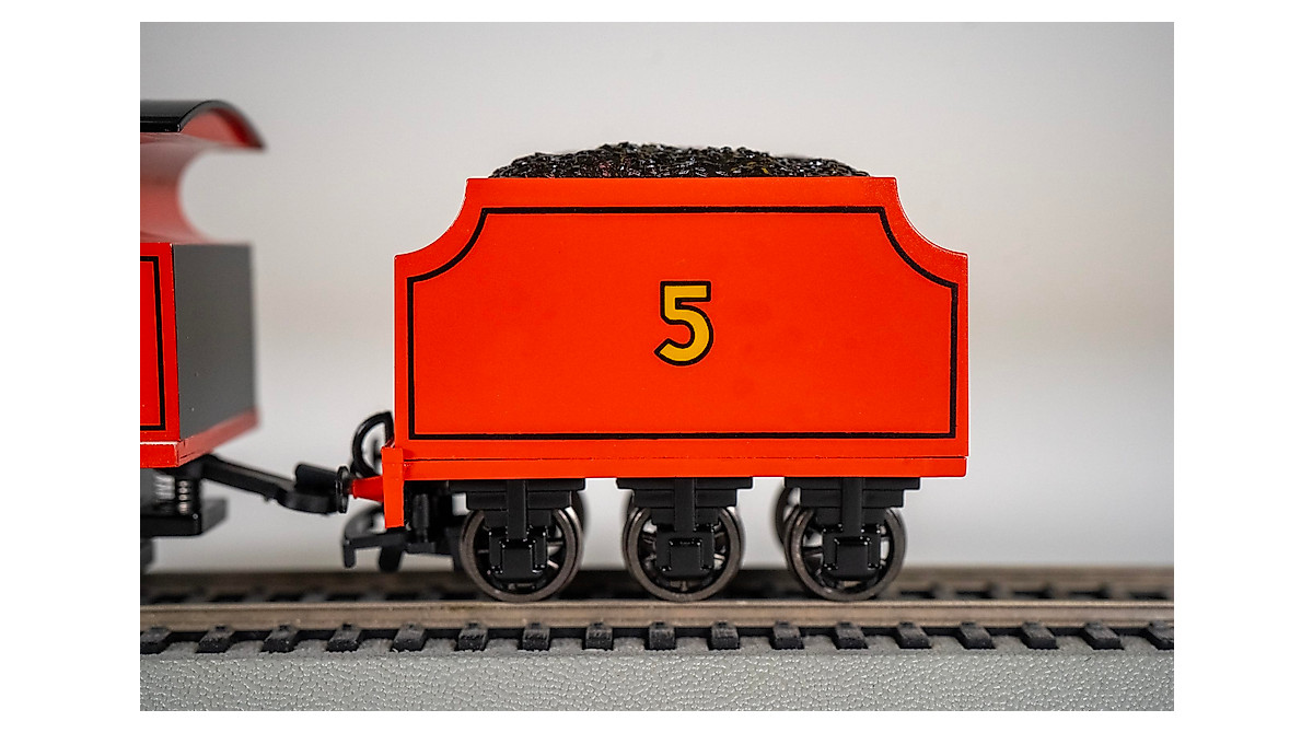 Bachmann James the Red Engine HO Scale Train w/ Moving Eyes