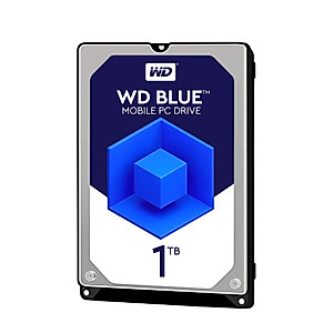 WD Blue 1 TB 2.5 Inch Internal Hard Drive - 5400 RPM Class, SATA 6 Gb/s, 128 MB Cache