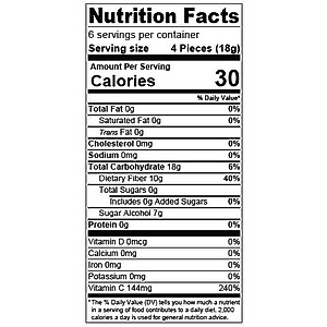 Dr. John’s Sugar Free Candy, Healthy Hard Candy with Zero Sugar, Low Calorie Snacks, Vegan, Gluten Free, Watermelon, Green Apple, & Strawberry, 24 count, 3.84 OZ