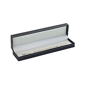 The Pearl Source 14K Gold 7-8mm AAA Quality Round White Freshwater Cultured Pearl Bracelet for Women