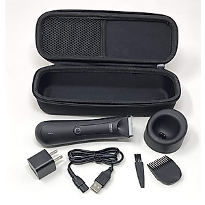 Arber Hard Case for Manscaped Lawn Mower 4.0 or 3.0 Trimmer - Protective Organizer for Trimmer and Accessories - Case Only