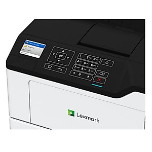 Lexmark MS520 MS521dn Desktop Laser Printer - Monochrome - 46 ppm Mono - 1200 x 1200 dpi Print - Automatic Duplex Print - 350 Sheets Input - Ethernet - 120000 Pages Duty Cycle