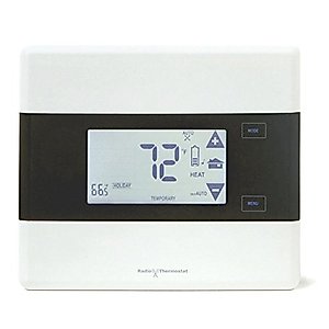 Radio Thermostat CT100 Z-Wave Programmable Thermostat Off-White