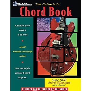 The Guitarist's Chord Book: Over 900 Guitar Chord Diagrams with Photos