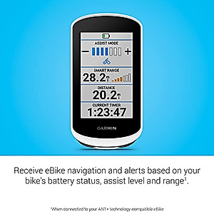 Garmin Edge® Explore 2, Easy-To-Use GPS Cycling Navigator, eBike Compatibility, Maps and Navigation, with Safety Features