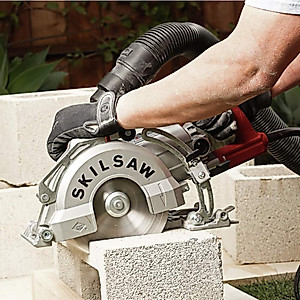 SKILSAW SPT79-00 15-Amp Medusaw Worm Drive Saw for Concrete, 7",Silver