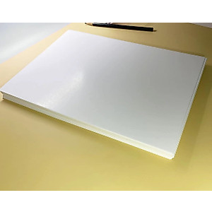 White Cardstock 8.25x11.5 Inch, Smooth Card Stock Paper 92lb/250GMS 30pack Heavy Weight Cover Cardstock Thick Paper for Craft, Painting, Card Making