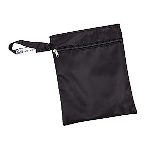 Sarah Wells Pumparoo Wet/Dry Bag for Breast Pump Parts (Black)