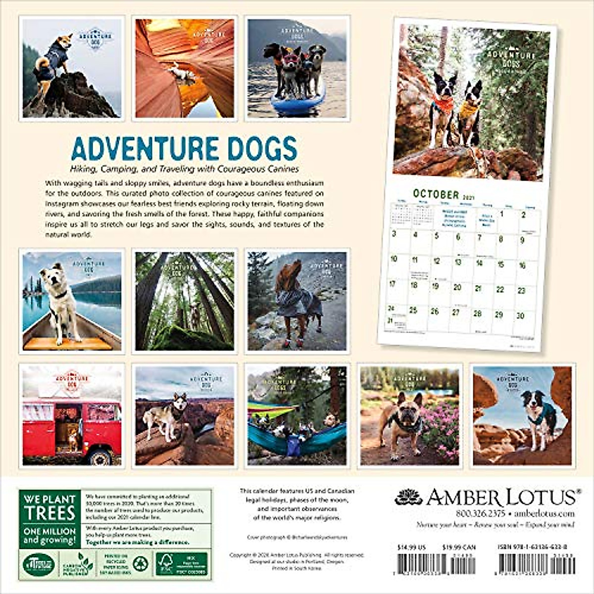 Adventure Dogs 2021 Calendar
