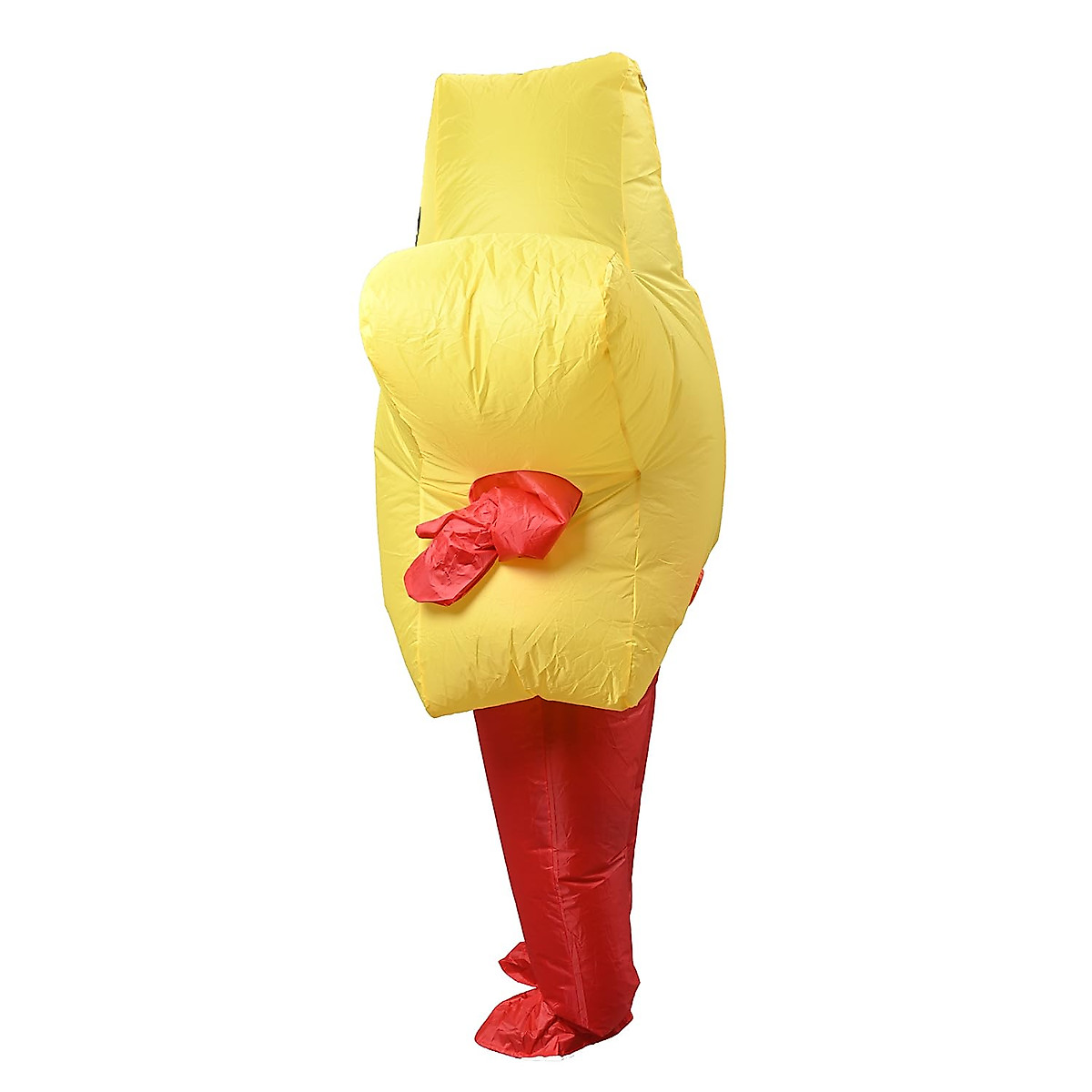 Longteng Five-Point Star Costume Adult Inflatable Costume Men Fancy Dress Halloween Blow Up Suit Cosplay Party (Red)