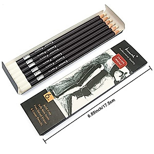 Brusarth Eraser Pencils Set - Professional 3pc Erasing Small Details or add Highlights for Sketching Pencils, Colored Pencils, Charcoal Drawings. Fine Detail Eraser for Beginners & Artists