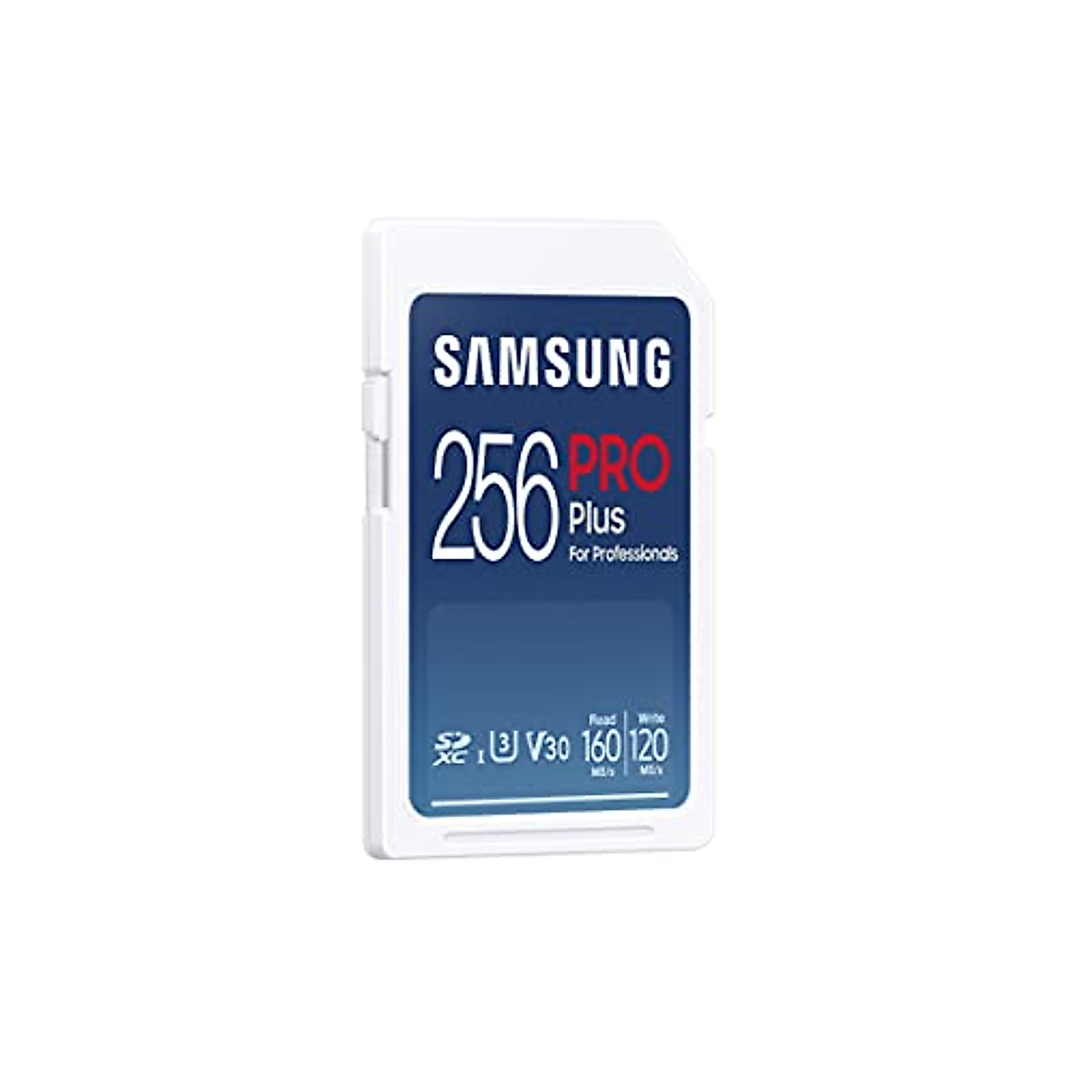 SAMSUNG PRO Plus Full Size SDXC Card 256GB, (MB-SD256K/AM, 2021)